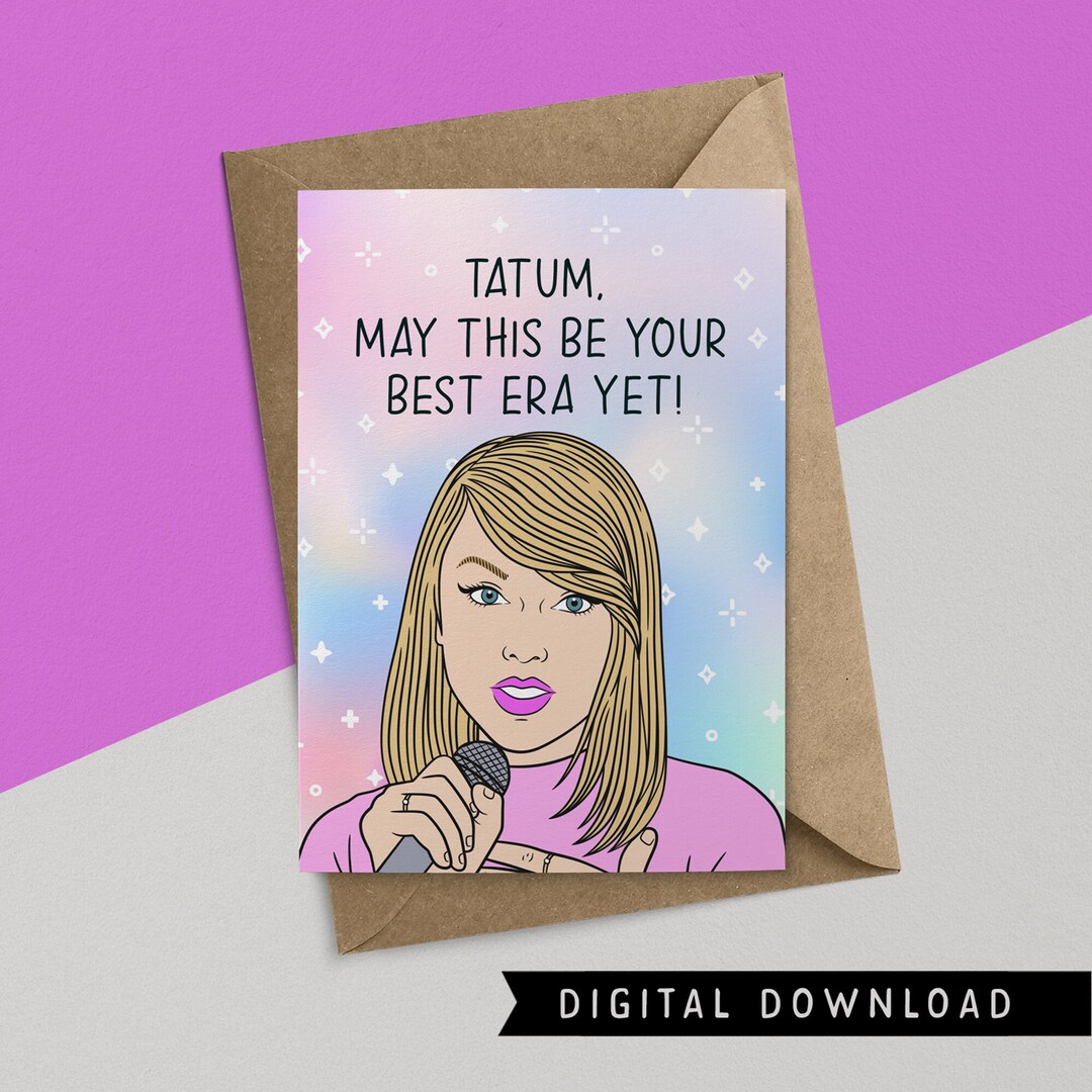 Taylor Swift Goodbye Card: Funny Coworker Gift (digital Download) - Etsy