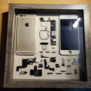 Disassembled iPhone 6 Art With Frame, Disassemble Art, Framed ...