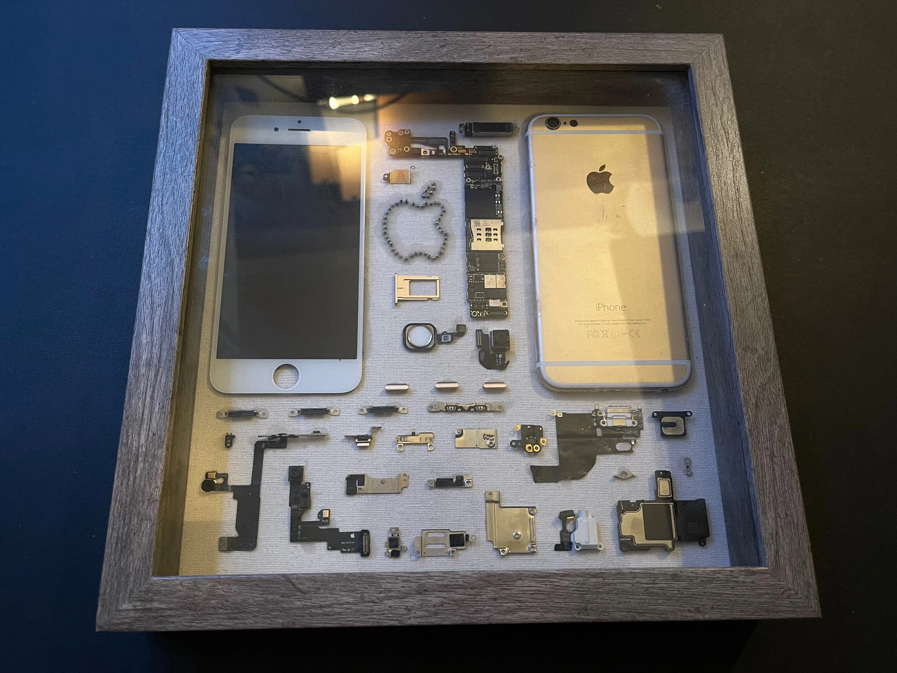 Disassembled iPhone 6 Art With Frame, Disassemble Art, Framed ...