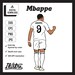 Mbappe Svg File, Soccer Player SVG File, EPS, PNG, Jpg, Clipart, High ...