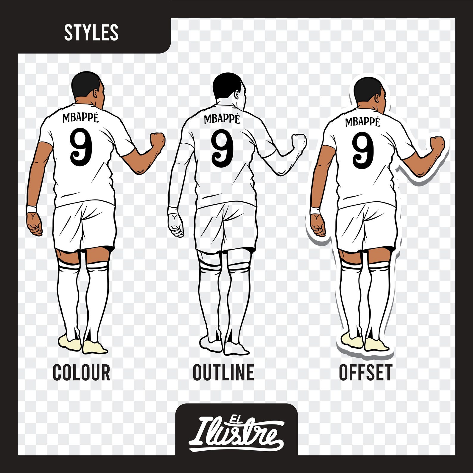 Mbappe Svg File, Soccer Player SVG File, EPS, PNG, Jpg, Clipart, High ...