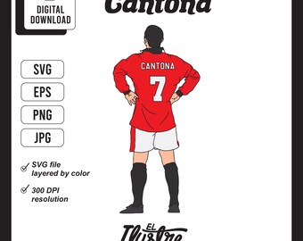 Marcus Rashford Manchester United SVG Cutting File, EPS, PNG, Jpg, High ...