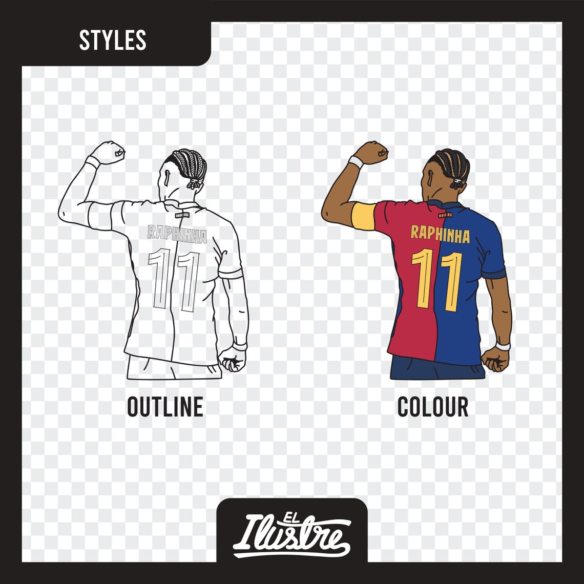 Raphinha Barcelona SVG File, Soccer Svg File, EPS, PNG, Jpg, Clipart ...