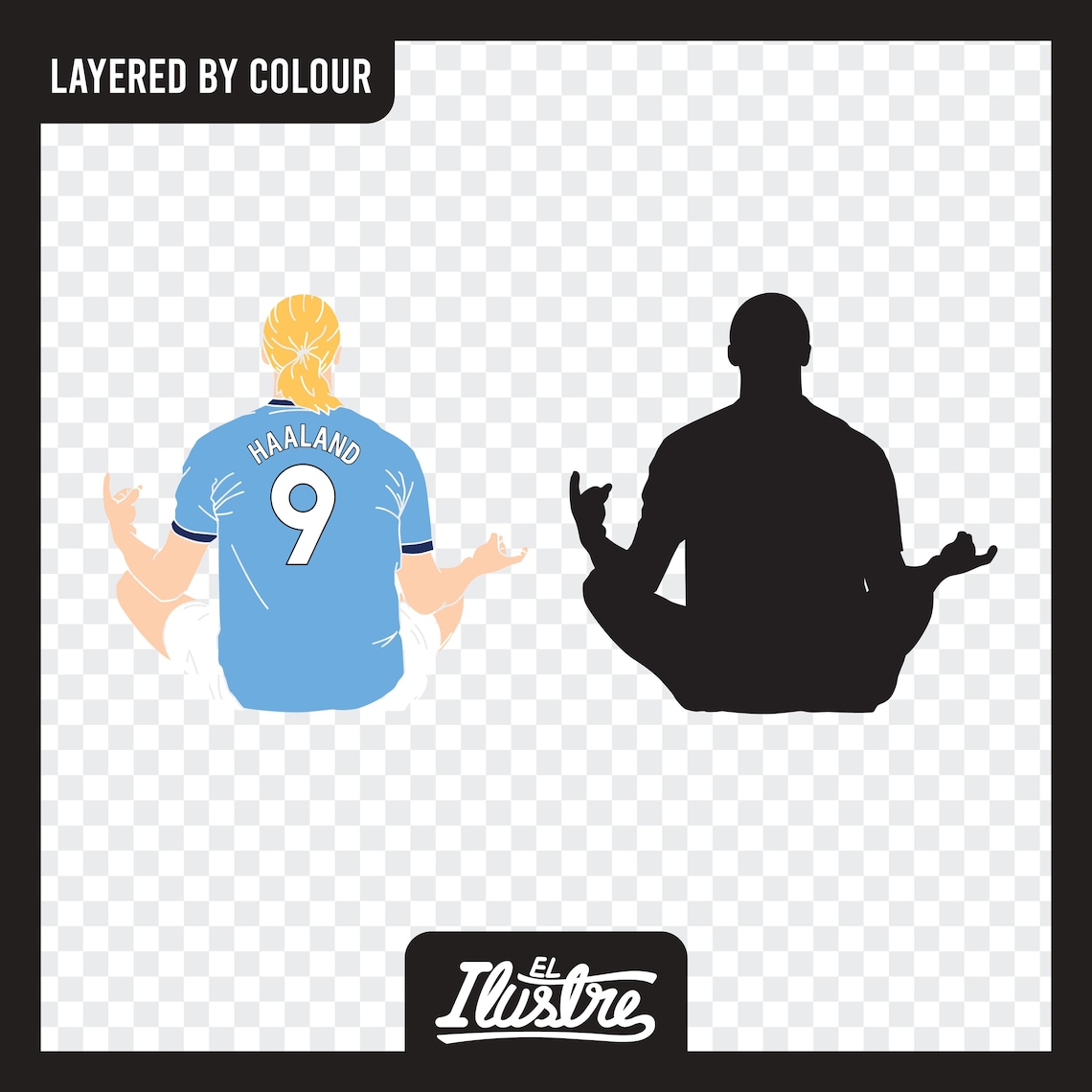 Haaland Manchester City, SVG File, Soccer Svg File, EPS, PNG, Jpg ...