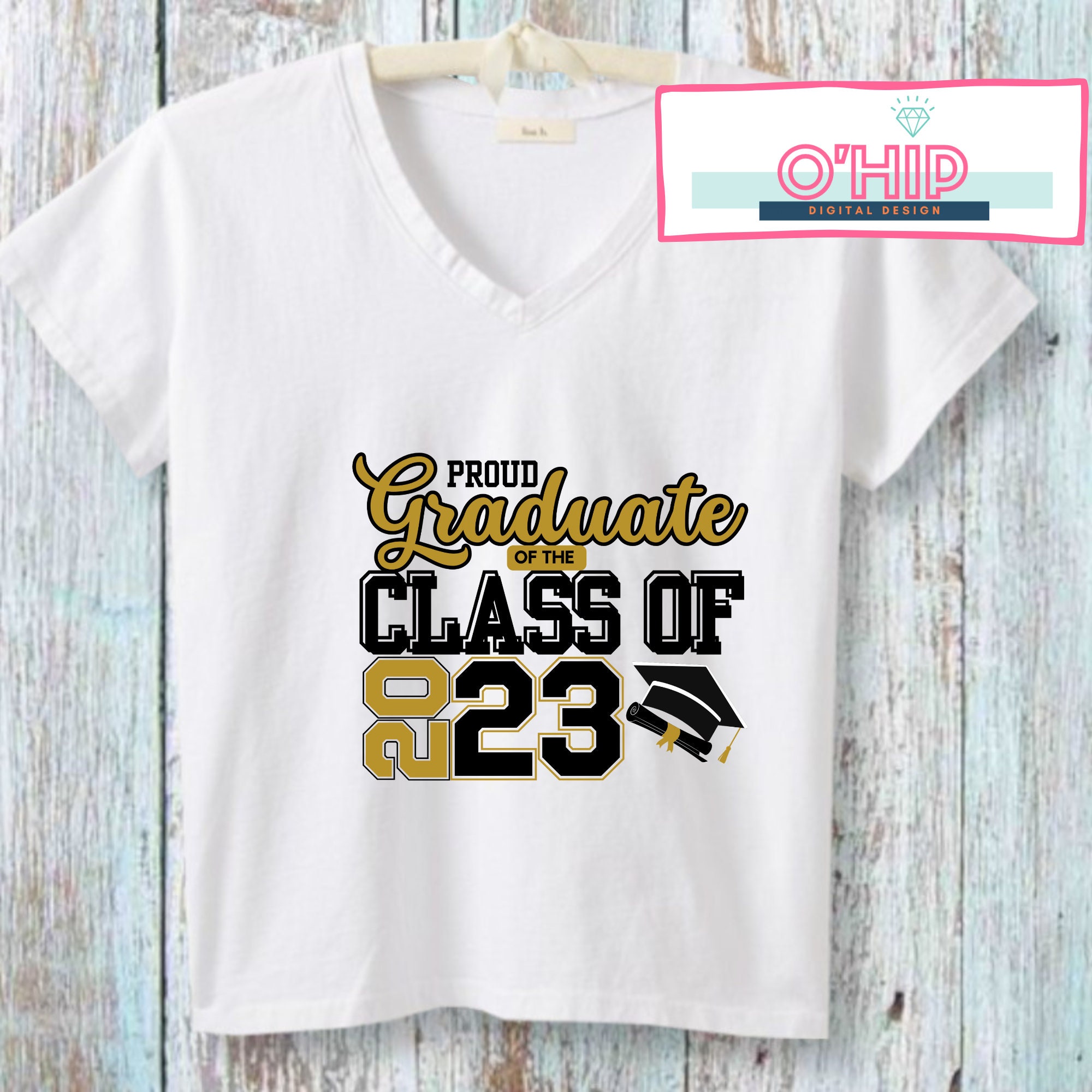 Proud Graduate 2023 PNG, Graduation, Proud Senior Png, Class of 2023 ...