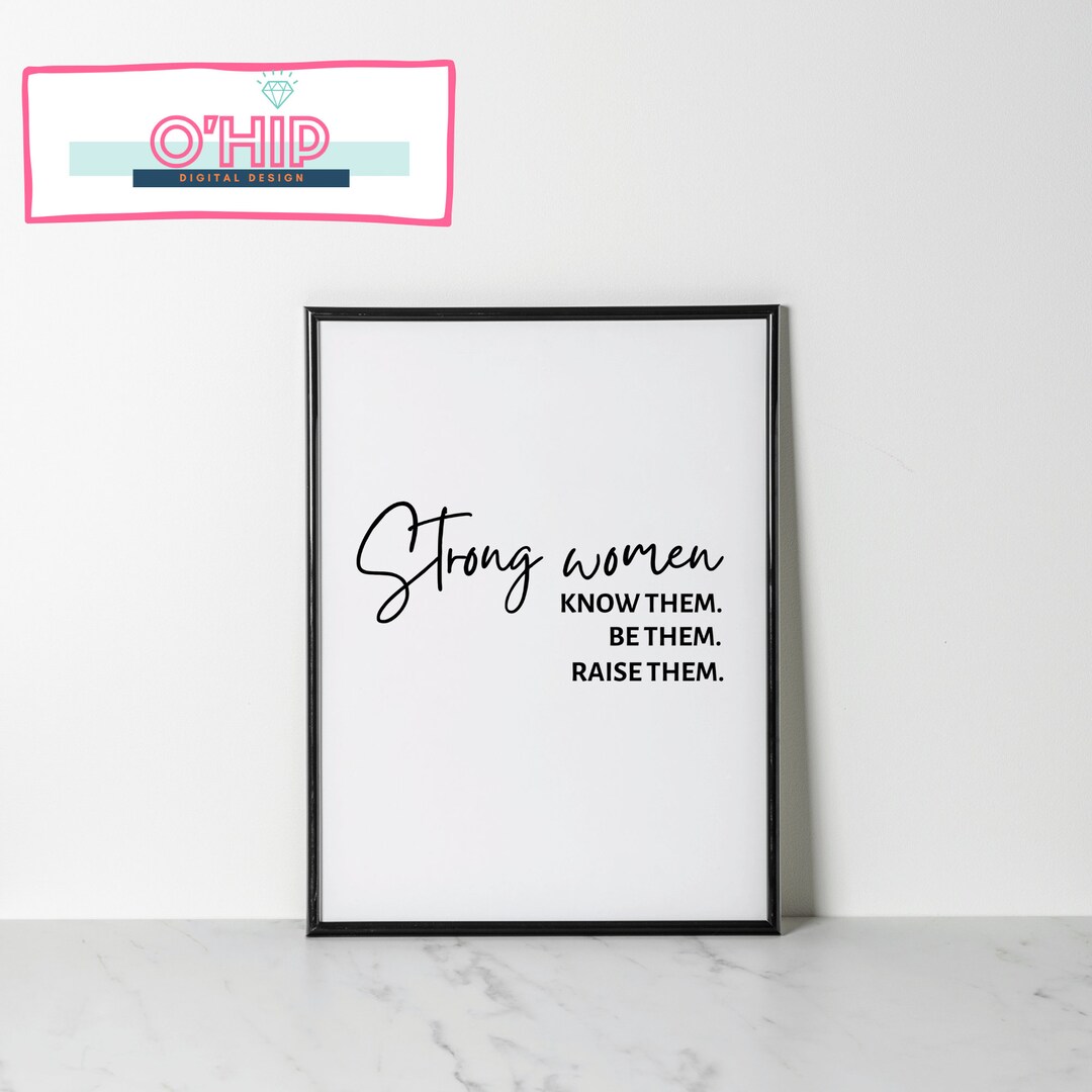 Strong Women SVG, Eps, Png-cricut-silhouette, Instant Digital Download ...