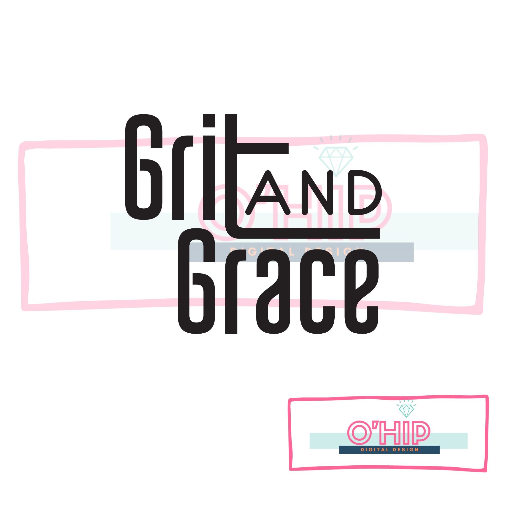 Grit and Grace SVG, Christian Svg, Religious Svg, Faith Svg, Jesus Svg ...