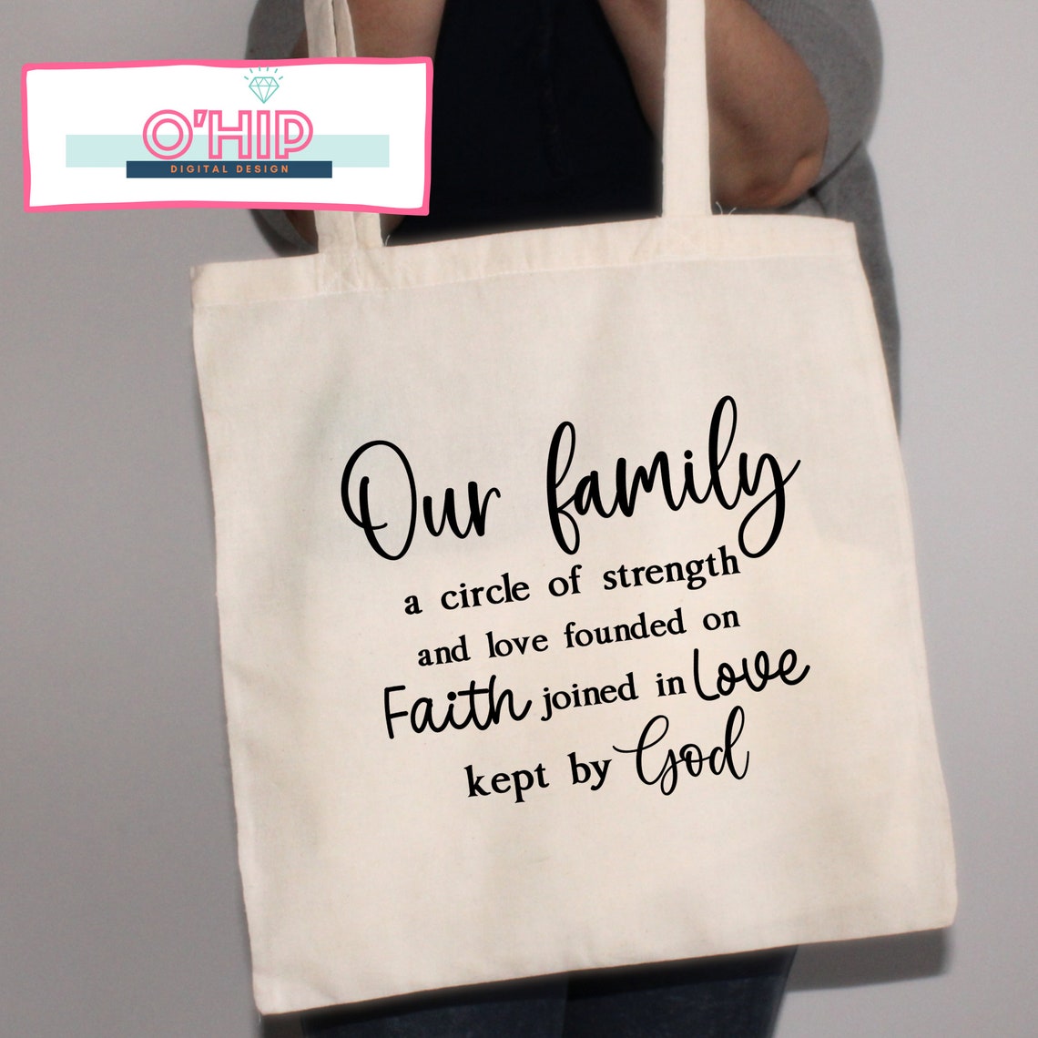 Our Family a Circle of Strength and Love Founded on Faith Joined in ...