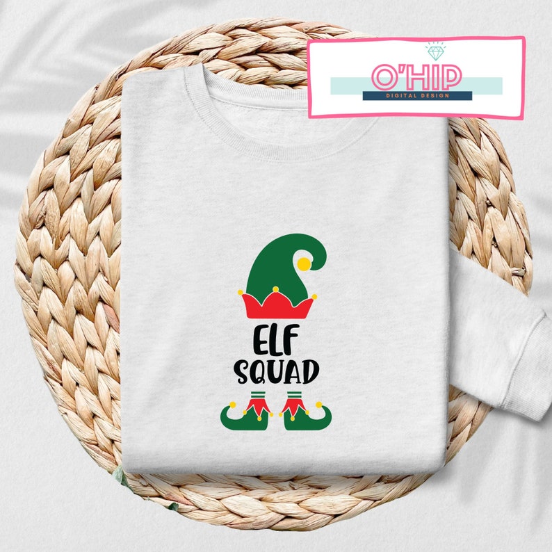 Elf Squad Svg, Christmas Elf Svg, Dxf, Eps, Png, Elf Crew Cut Files ...