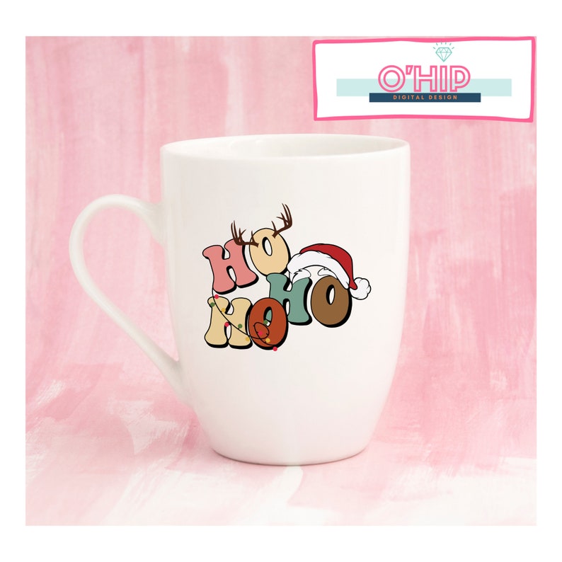 Ho Ho Ho Svg, Santa Hat Svg, Christmas Svg, Santa Svg, Ho Ho Ho Santa ...