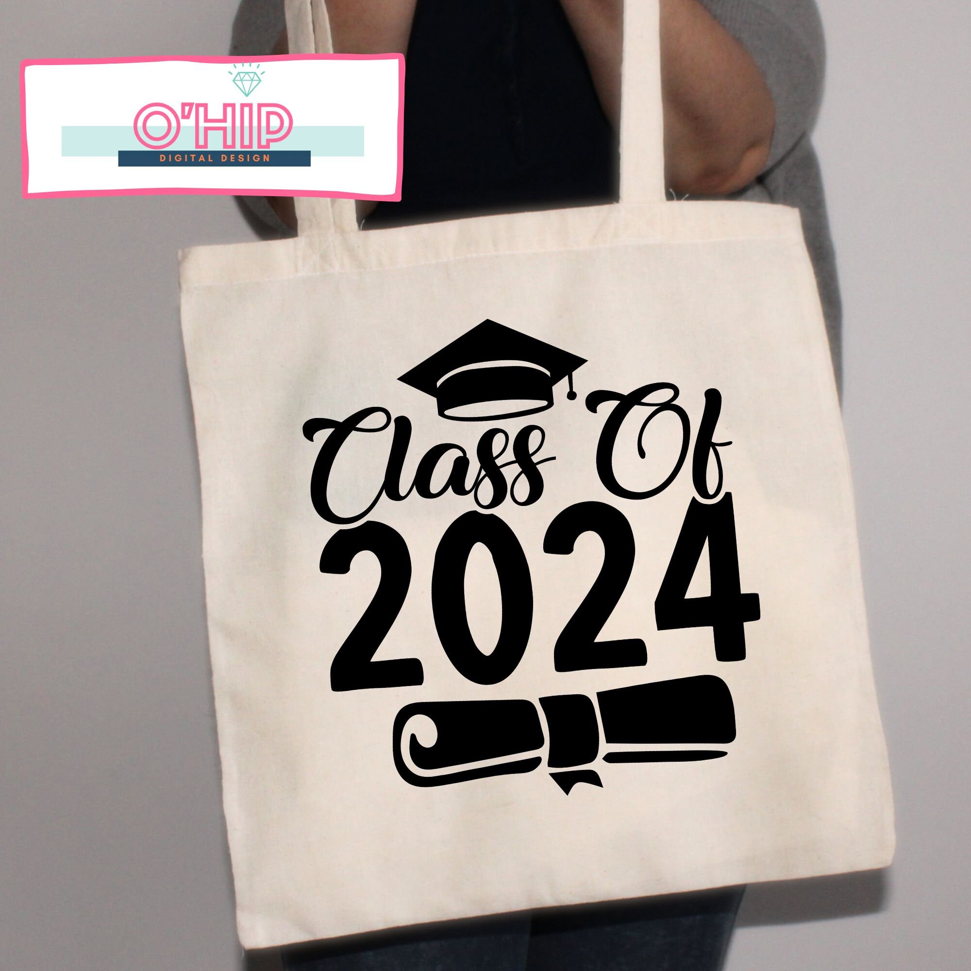 Graduation Cap SVG Class of 2024 - Congrats Senior College Grad DXF PNG ...
