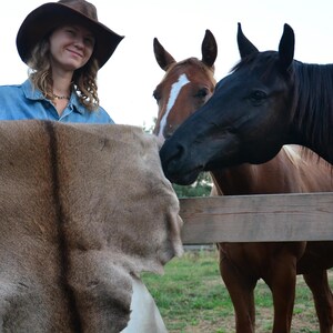 DEER SKIN, Red Deer (cervus Elaphus) European Deer, Deer Rug, Sheepskin ...