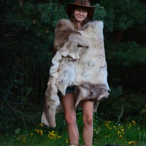 Exclusive Reindeer Skin, Natural Reindeer Pelt, Fur, Home Decor ...
