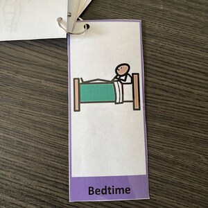 Night Time Routine Visual Aid Support Booklet - Etsy