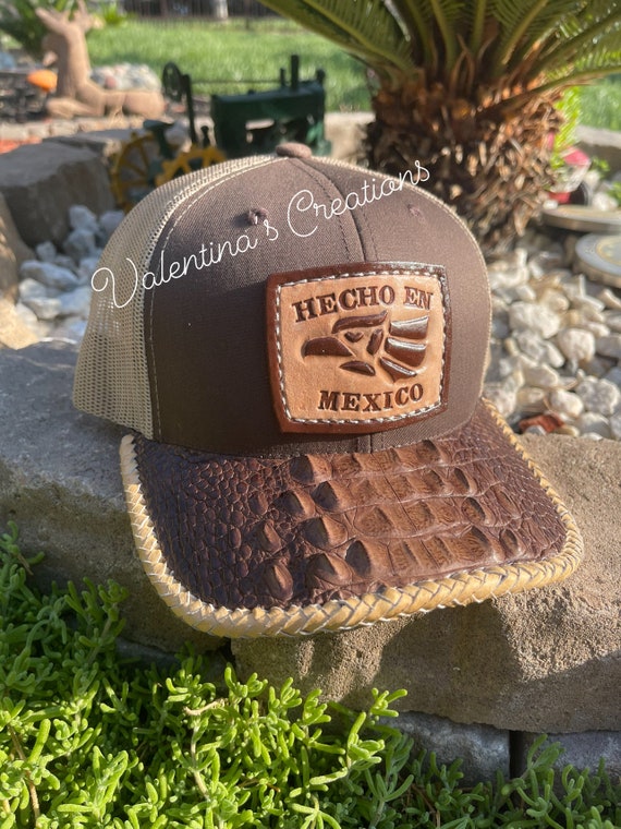 Crocodile Leather Hat Crocodile Cap Gorra De Cocodrilo | Etsy
