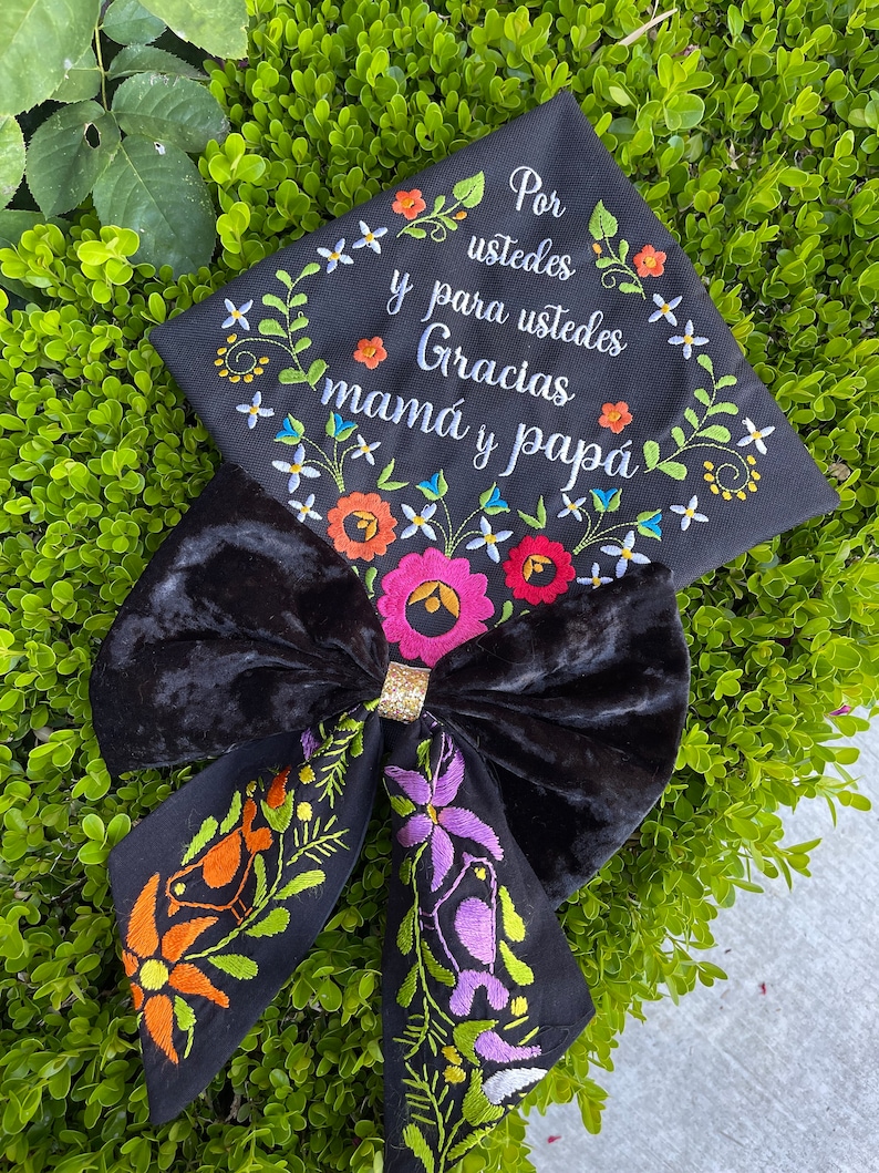 Graduation Cap and Bow - Etsy