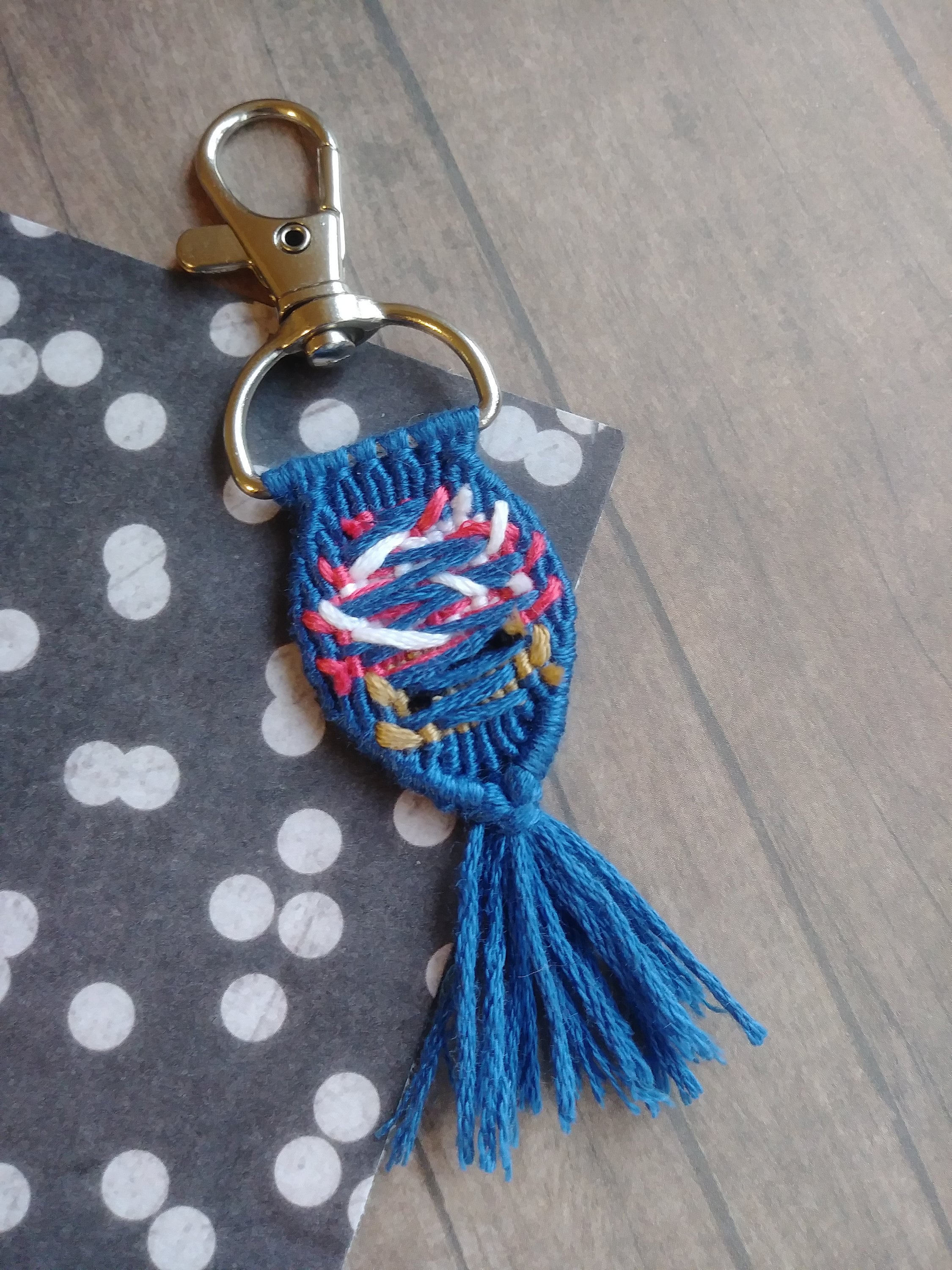 Cute Handmade Macramé Keychain Mario Cart Mushroom Toad - Etsy