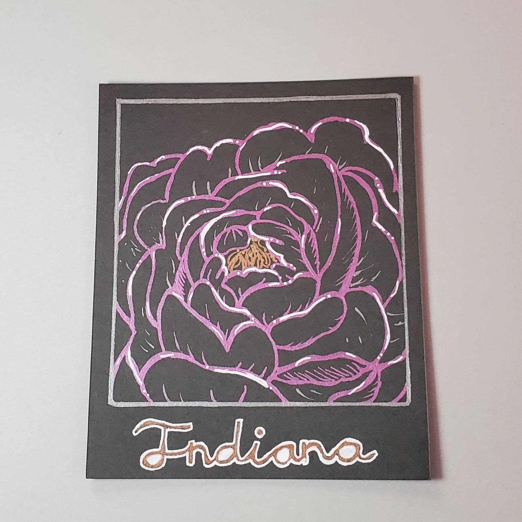 Indiana State Flower: Peony, Flowers With Meaning, Symbolic Artwork ...