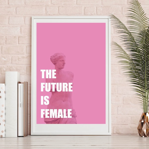 Female Poster - Etsy