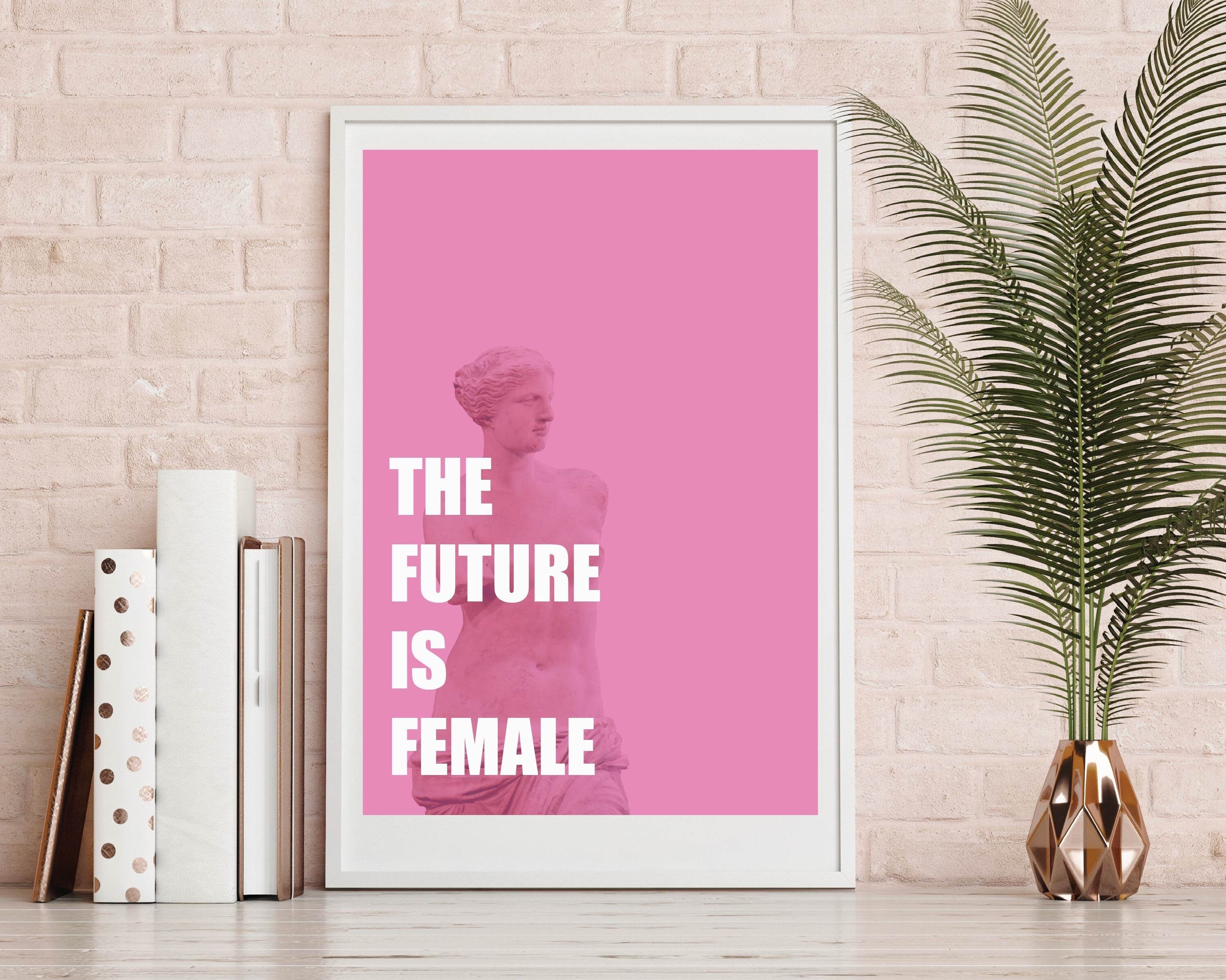 The Future is Female Poster, Pop Art Print Poster, Printable Wall Art ...