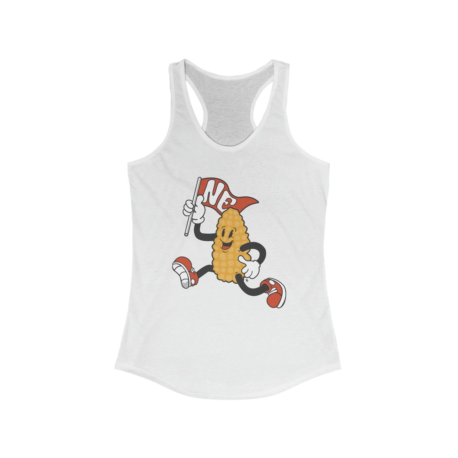 Women's Retro NE Tank Top, NE Red Tank, Corn Shirt - Etsy