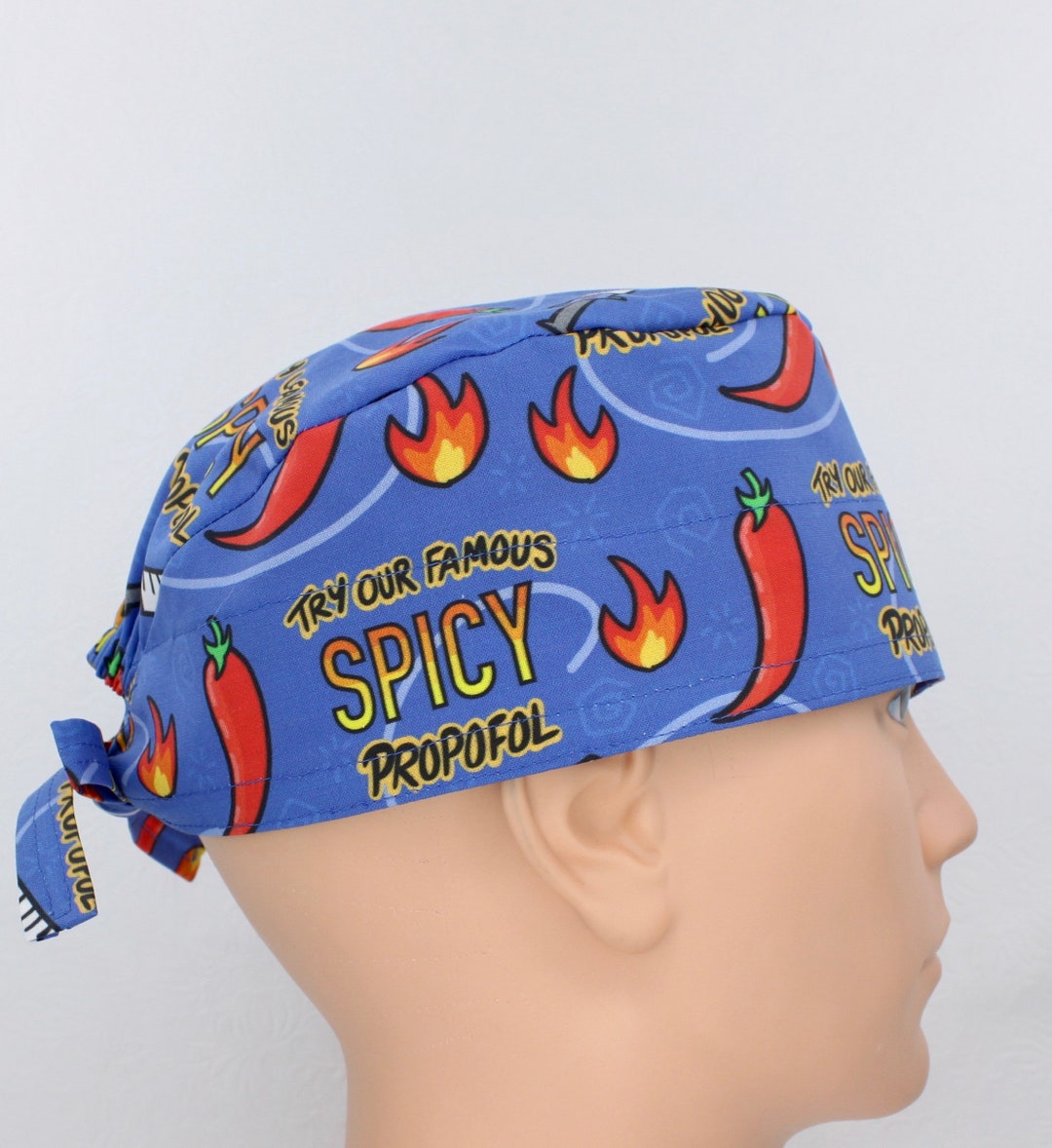 Famous Spicy Propofol Mens Scrub Cap, Mens OR Cap, Medical Cap, Doctor ...