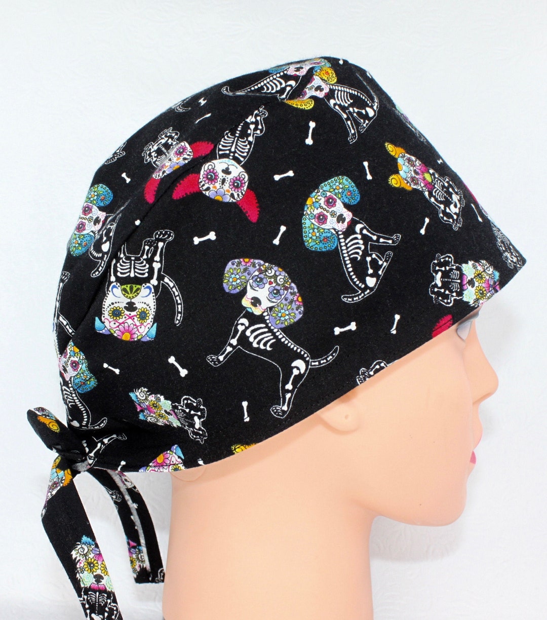 Bonnet médical pour squelettes de chien, casquette de médecin ...