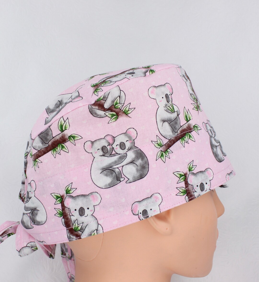 Koala Bears on Pink Medical Bonnet. Enjoy FREE Shipping When You Spend ...