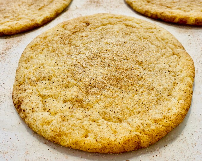Snickerdoodle Cookies Handmade Cookies - Etsy