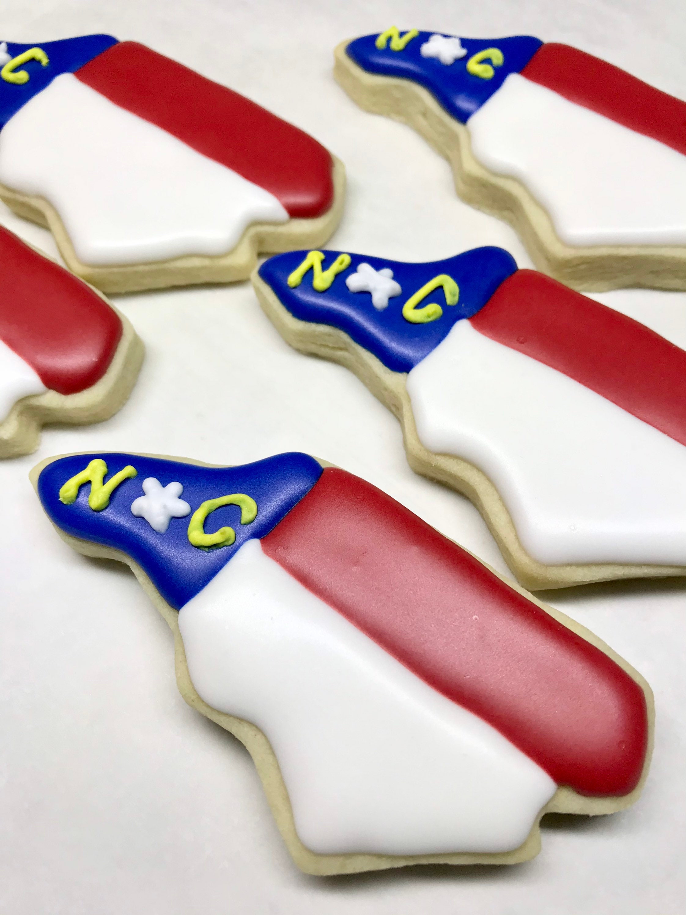 North Carolina Cookies Texas Cookies State Cookies - Etsy UK