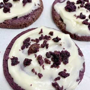 Ube Cookies, Sweet Purple Yam Cookies, Taro Cookies, Purple Cookies ...