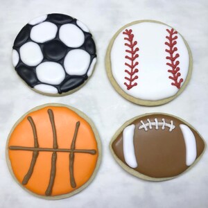 Sports Cookies, Ball Cookies, Sports Birthday, Basketball Cookies ...