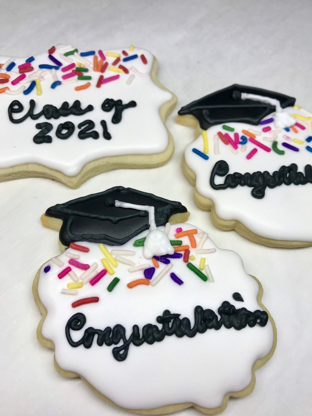 Graduation Cookies, Personalized Graduation Cookies, Graduation Gift ...