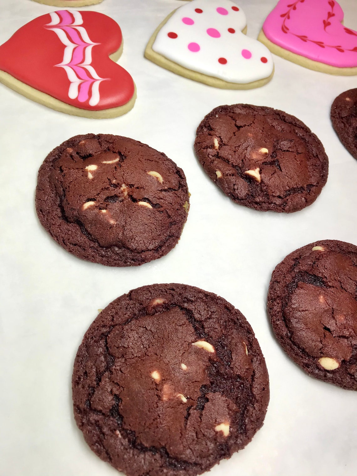 Valentine's Day Cookies Valentine's Cookies Heart - Etsy