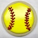 Softball Cookies, Sports Cookies, Sports Ball Cookies, Decorated Sugar ...