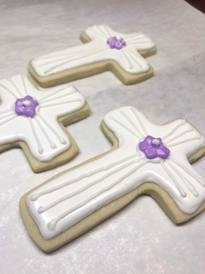 First Communion Cookies Confirmation Cookies Baptism - Etsy