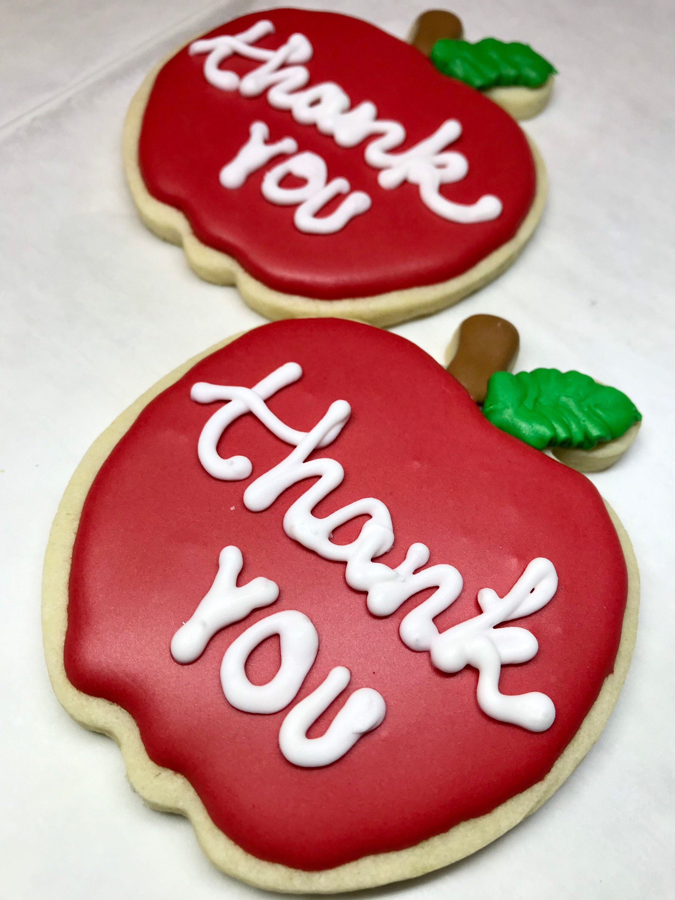 Teacher Appreciation Cookies Teacher Cookies Thank You | Etsy