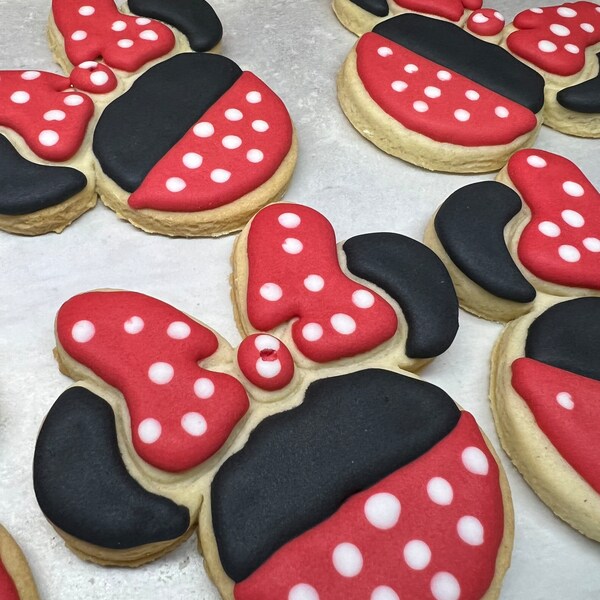 Mickey Mouse Cookies - Etsy