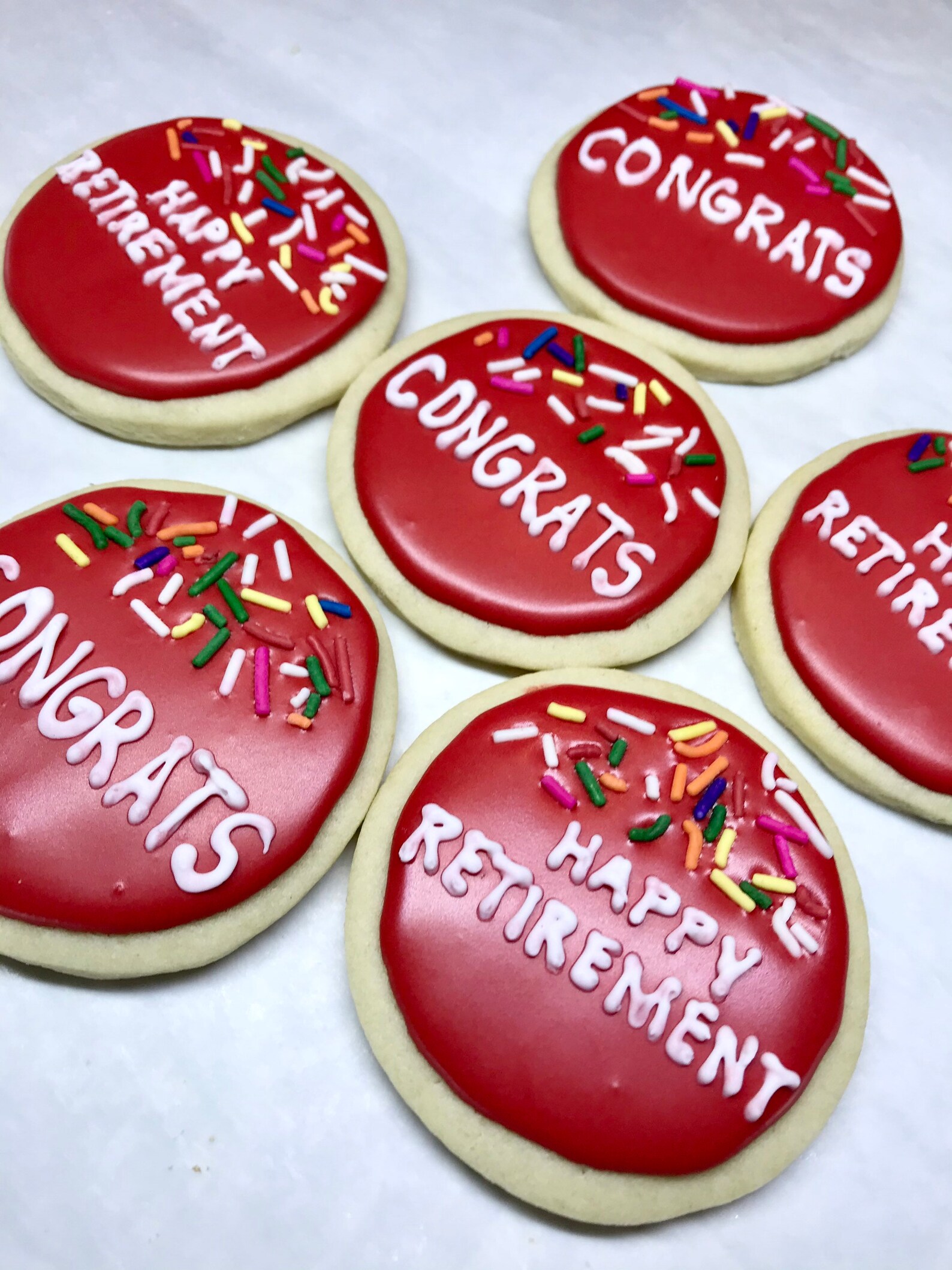 Retirement Cookies Retirement Party Cookies Congratulations | Etsy