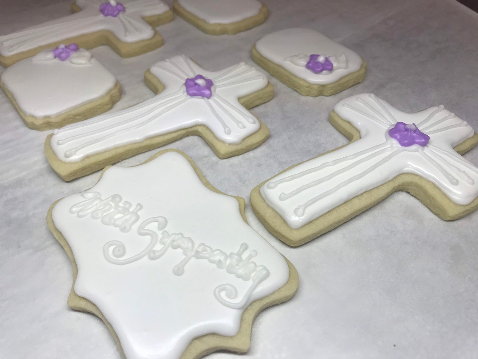 Sympathy Cookies, Condolence Cookies, Thinking of You Cookies, Sympathy ...