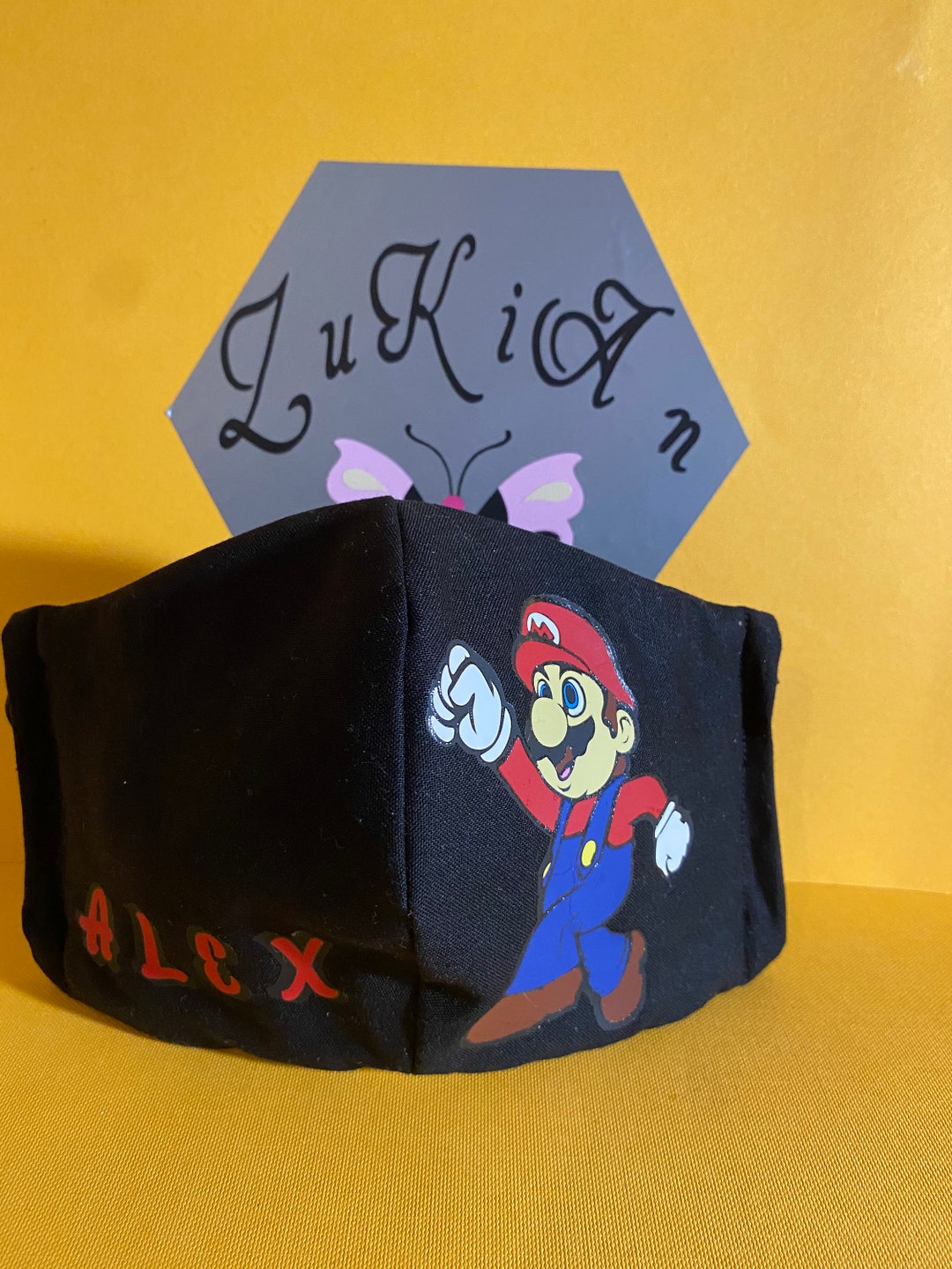 MARIO MASK - Etsy