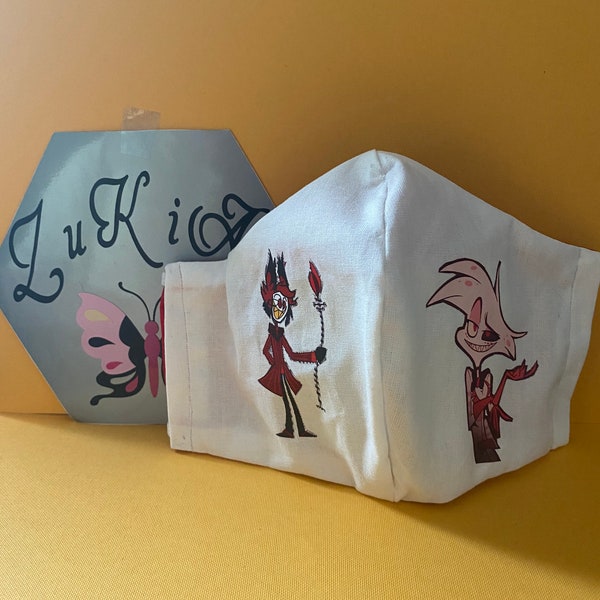 Hazbin Hotel Alastor Mask - Etsy