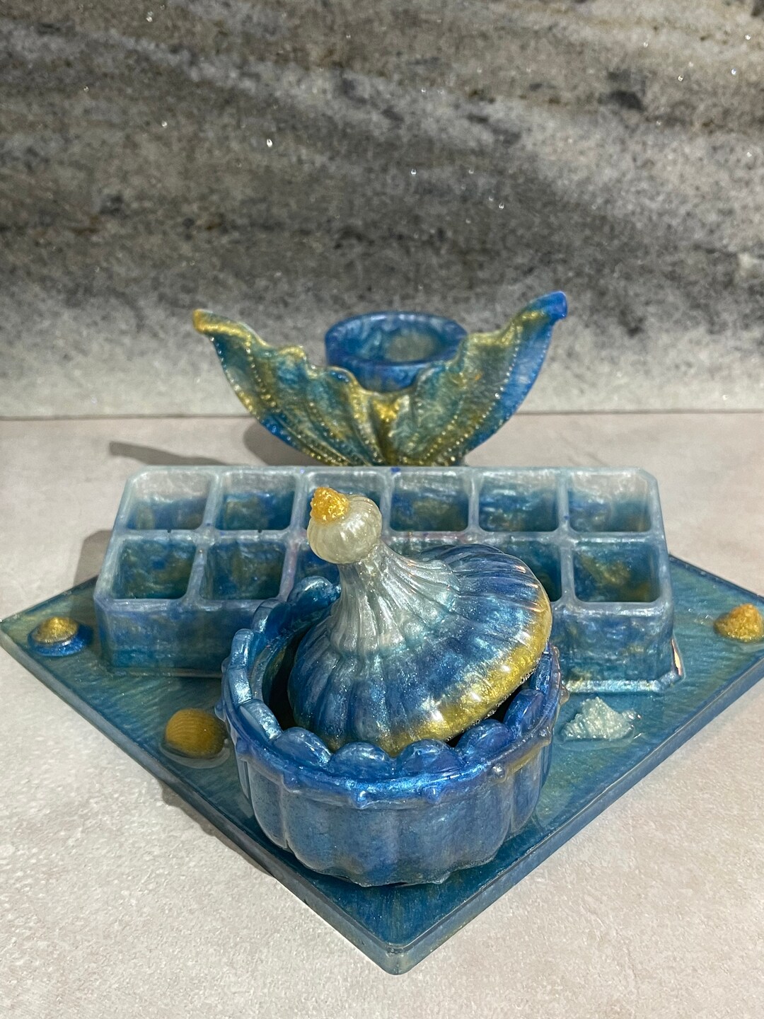 Mermaid Theme Organizer - Etsy