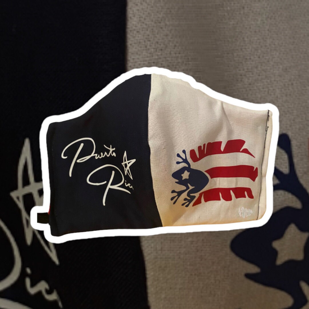 Puerto Rico Mask - Etsy