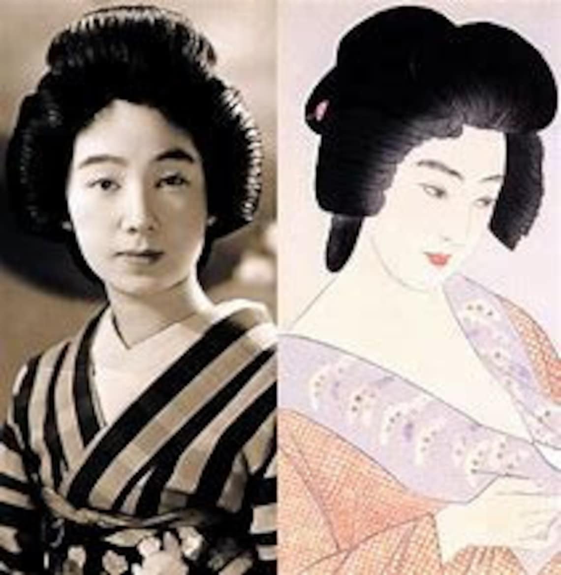 The Kimono of the Geisha Diva Ichimaru, Kimono, Ichimaru, Japanese Art ...