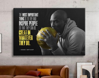 Kobe Bryant Quote Poster | Etsy