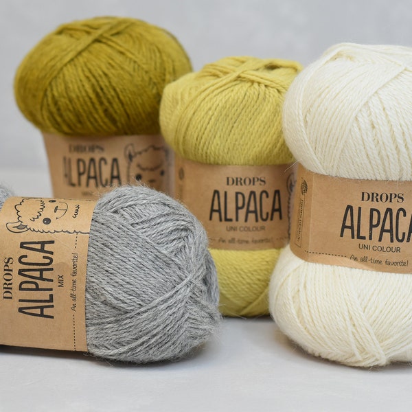 Drops Alpaca - Etsy