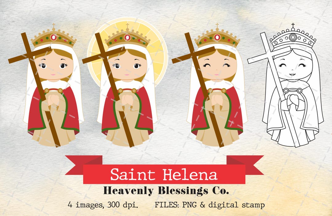 Saint Helena, Catholic Images, Cute Saints, Religious Clipart, Saints ...