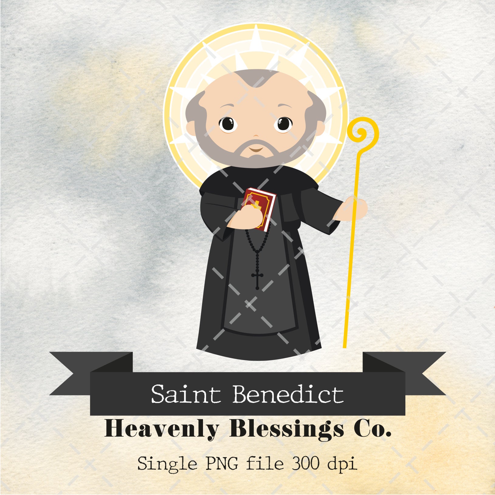 Saint Benedict, Catholic Images, Cute Saints, Religious Clipart, Saints ...