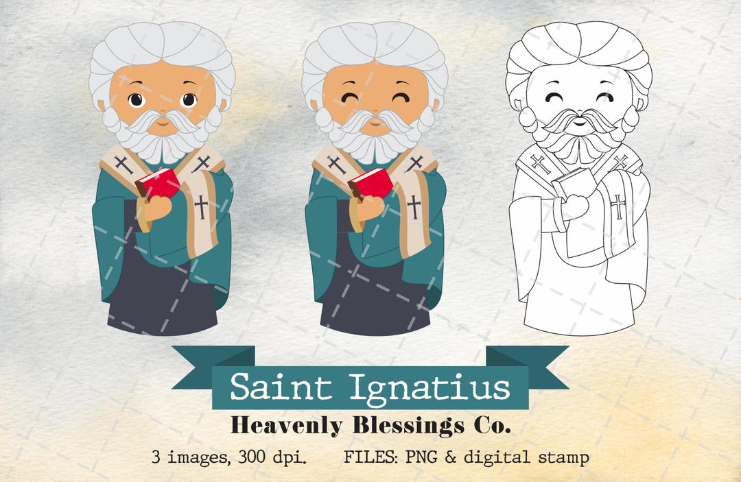 Saint Ignatius, Catholic Images, Cute Saints, Religious Clipart, Saints ...